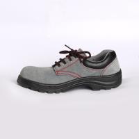 China Breathable Low Cut Safety Shoes Microfiber Leather Mesh Upper And Air Mesh Lining For Steel Toe Protection for sale
