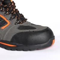 China Shock Absorbing Rubber EVA Sole Cement safety shoes for Construction Workers' Safety Boots for sale