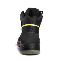 China Warehouse Workers' Choice PU Injection Safety Shoes with Microfiber Leather Upper Safety Boots for Men for sale