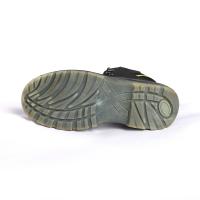 China Warehouse Workers' Choice PU Injection Safety Shoes with Microfiber Leather Upper Safety Boots for Men for sale