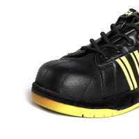 China Microfiber Leather Mesh Upper Safety Boots with Low Cut and Lace-up Closure for sale