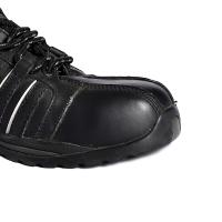 China Microfiber Leather Mesh Upper Safety Boots With Low Cut And Lace-up Closure Efficiency Safety Shoes for sale