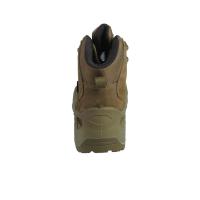 China Anti Slip Mesh Lining Mid Calf Outdoor Combat Boots With Lace Up Closure for sale