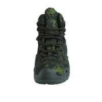 China Comfortable Breathable Unisex Outdoor Round Toe Combat Boots Mesh Lining for sale