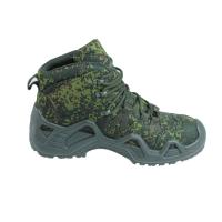 China Comfortable Breathable Unisex Outdoor Round Toe Combat Boots Mesh Lining for sale