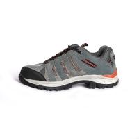 China Slip Resistant Microfiber Leather Mesh Safety Shoes With Puncture Proof Steel Insole for sale