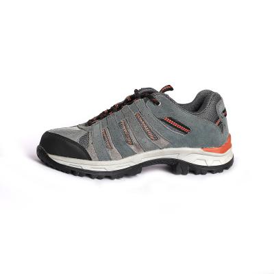 China Slip Resistant Microfiber Leather Mesh Safety Shoes With Puncture Proof Steel Insole for sale