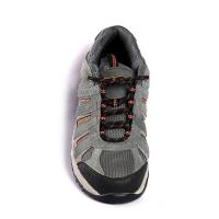 China Slip Resistant Microfiber Leather Mesh Safety Shoes With Puncture Proof Steel Insole for sale