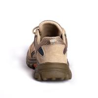 China Unisex Microfiber Leather Mesh Breathable Low Top Safety Shoes for sale