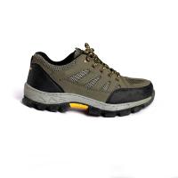 China Puncture Resistant Shock Absorption Toe Lace Up Low Cut Safety Shoes for sale