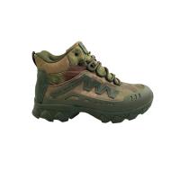 China Oxford Fabric Upper Anti Slip Lace-up Shoes For Lace-up Closure And Closure Combat Army Boots For Men for sale