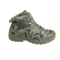China Long-Lasting Outdoor Shoes With Waterproof Upper And Metal Eyelets PUPU OEM Army Combat Boots for sale
