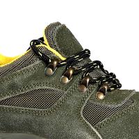 China EU 36-47 Low Cut Safety Shoes With Nylon Fabric Gusset And Rubber Sole Material for sale