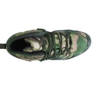China SJ OEM Outdoor Anti slip Tongue Nylon Fabric Gusset for Slippery Surfaces  Army Boots for Men for sale
