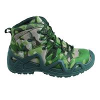 China SJ OEM Outdoor Anti slip Tongue Nylon Fabric Gusset for Slippery Surfaces  Army Boots for Men for sale