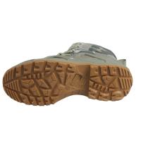 China Work Occasion Army Boots Combat Style with Mesh Lining Material PUPU Non Slip Hiking Outdoor Boots for sale