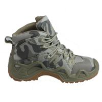 China Work Occasion Army Boots Combat Style with Mesh Lining Material PUPU Non Slip Hiking Outdoor Boots for sale