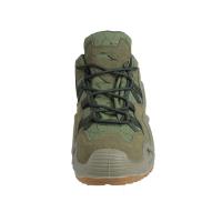 China Mesh Lining Material Waterproof Suede Leather Printed Mesh Upper For Slip Resistance Outdoor Shoes for sale