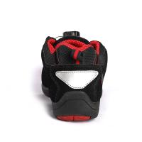 China Steel Toe and Plate Standard Protective Shoes with Low Top and Suede Cow Leather Mesh Upper Material Design for sale