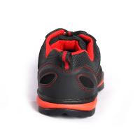 China Suede Cow Leather Mesh Upper Material Low Cut Safety Shoes with Lace Up Closure Type and Electrical Hazard Rating for sale