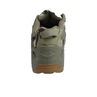 China Tough Construction Combat Style Outdoor Shoes with Breathable Oxford Fabric Upper Army Shoes for Men for sale