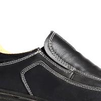 China Cow Leather Upper With Steel Toe Cap Oil Resistant Low Cut Safety Shoes for sale