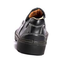 China Cow Leather Upper With Steel Toe Cap Oil Resistant Low Cut Safety Shoes for sale