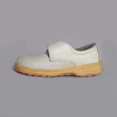 China Sizes US 5-14 Low Cut Safety Shoes With Lace Up Closure And Embossed Cow Leather Upper for sale