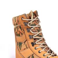 China High Comfort Waterproof Upper for Outdoor Activities Perfect Fit Customized Color Hiking Shoes for sale
