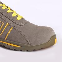 China Lightweight Low Cut Safety Shoes with Lace-Up Closure Rubber Sole Material and Lightweight Design for sale