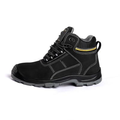 China Microfiber Leather Cheap Waterproof Upper With Pu Outsole Material Anti Slip Safety Boots for sale