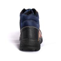 China Shengjie OEM Work Anti Slip Lace-up Shoes With Pu Outsole Closure Type Genuine Leather Safety Boots for sale