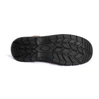 China Shengjie OEM Work Anti Slip Lace-up Shoes With Pu Outsole Closure Type Genuine Leather Safety Boots for sale