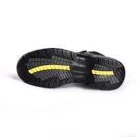 China Upper Nubuck Cow Leather Anti Puncture Anti Smash MD Outsole High Quality Safety Boots For Men for sale