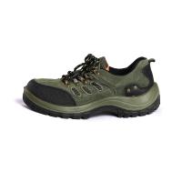 China Microfiber Leather Upper Safety Boots with Low Cut and Water-resistant PU Outsole for sale