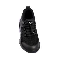 China Anti-slip Anti-puncture Antistatic Low Cut Safety Shoes with Fly Knit Fabric Upper and Cement Technology for sale