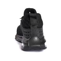 China Anti-slip Anti-puncture Antistatic Low Cut Safety Shoes with Fly Knit Fabric Upper and Cement Technology for sale