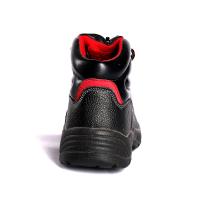 China OEM Genuine Leather Upper Toe Type Steel and Nylon Fabric Gusset for Your Requirements Safety Boots for sale