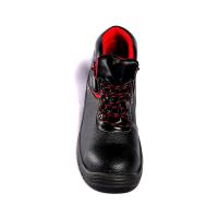 China OEM Genuine Leather Upper Toe Type Steel and Nylon Fabric Gusset for Your Requirements Safety Boots for sale