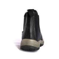 China Shengjie OEM Tongue Nylon Fabric Gusset Safety Boots with PU Sole and Steel Toe Work Shoes for sale
