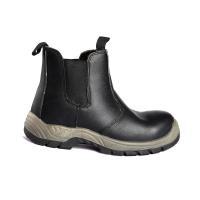 China Shengjie OEM Tongue Nylon Fabric Gusset Safety Boots with PU Sole and Steel Toe Work Shoes for sale