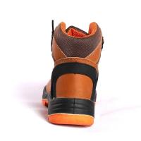 China Metal Eyelets Anti Slip Shoes for Slip Prevention in Workplace Steel Toe Anti Smash Safety Boots for sale