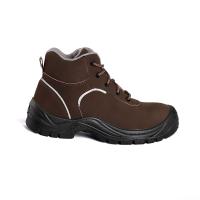 China OEM S3 Microfiber leather Metal Eyelets Safety Boots Steel Toe Type with Lace-up Closure Work Shoes for sale