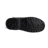 China PU Outsole Material Anti Puncture Safety Shoes for Heavy Machinery Operators Genuine Leather Work Boots for sale