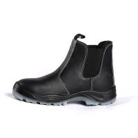 China Dual Density Pu Outsole Anti Slip for Wet and Oily Environments Upper Safety Boots for Men for sale