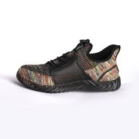 China OEM Or SHENGJIE Fly Knit Safety Shoes with Steel Toe Protection Anti-Slip Yes for sale