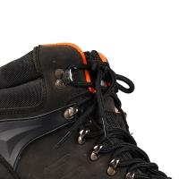 China Genuine Leather Upper Safety Shoes for Impact and Compression Resistance PU Outsole Safety Boots for sale