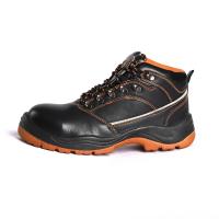 China Waterproof Nubuck Cow Leather Upper Dual Density Pu Outsole Safety Boots for Benefit Work Shoes for sale