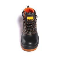 China Waterproof Nubuck Cow Leather Upper Dual Density Pu Outsole Safety Boots for Benefit Work Shoes for sale
