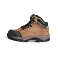 China Industrial Pu Outsole / Genuine Leather Upper Safety Boots With Anti Puncture Defense for sale
